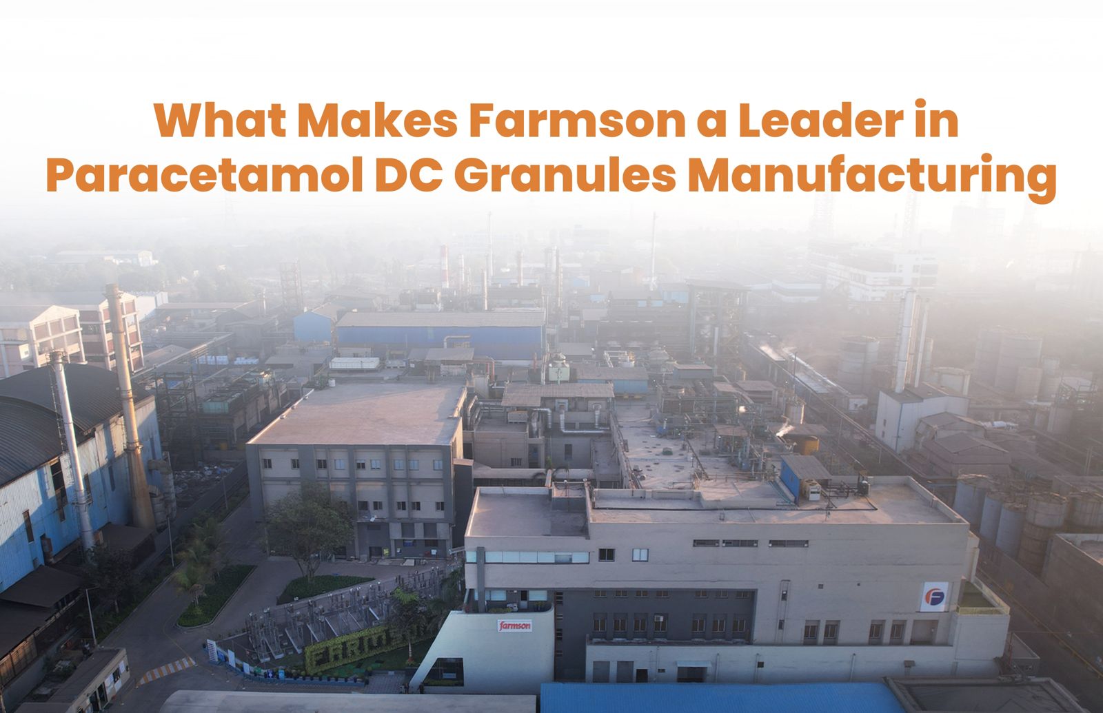 Paracetamol DC Granules Manufacturer - Farmson Basic Drugs