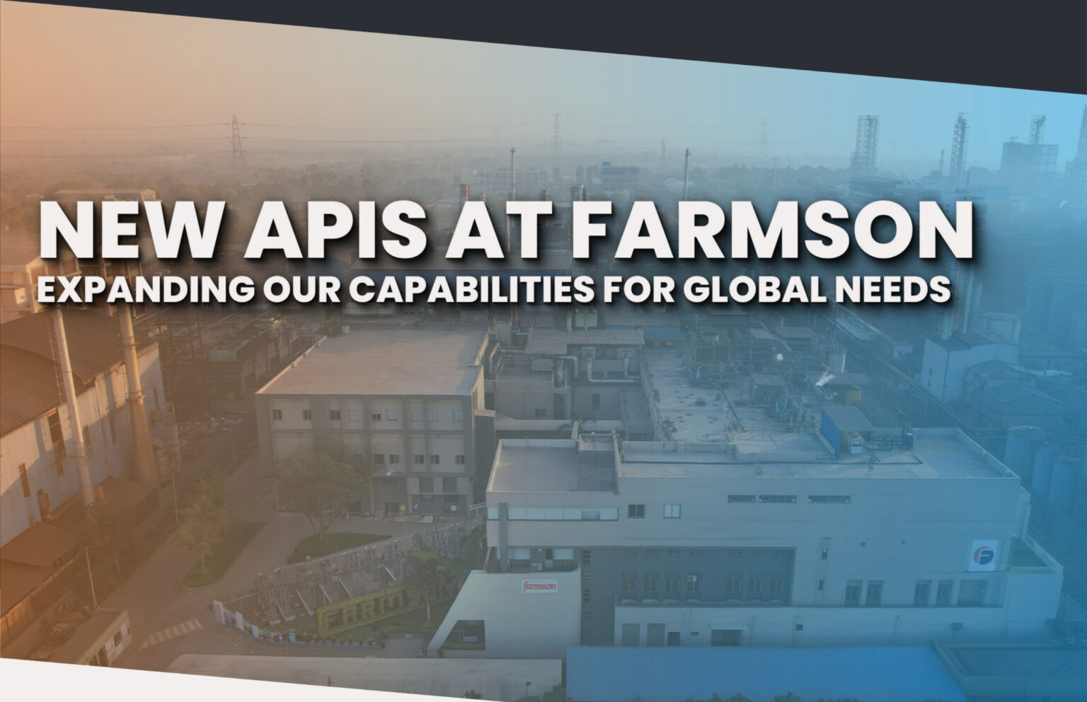 New APIs at Farmson – Expanding Our Capabilities for Global Needs